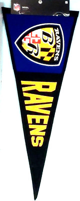 Baltimore Ravens Wool Pennant Wincraft - Fanatics New 13" x 32" | eBay