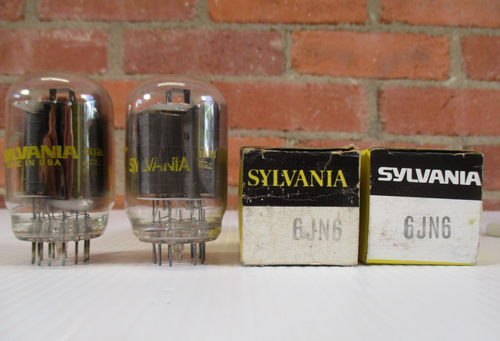 Sylvania 6JN6 Vacuum Tubes Compactron Pair NOS Free Shipping | eBay