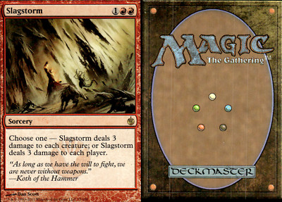 Magic the Gathering -MTG-Slagstorm | eBay