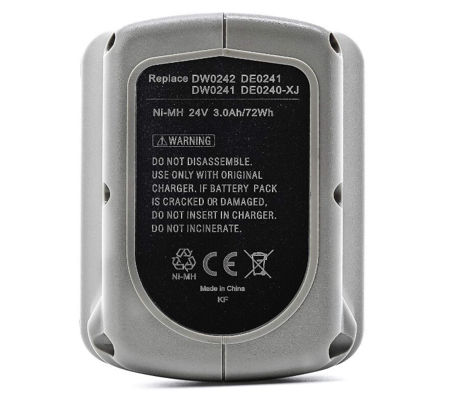 2x 24V 3Ah NiMh Battery for DeWalt DW0240, DW0241, DW0242, DE0240 | eBay