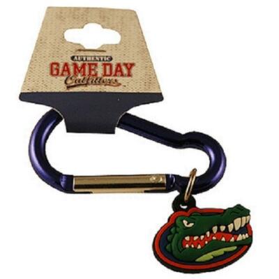 Florida Gators Carabiner Keychain [NEW] NCAA Metal Key Chain Logo PVC ...