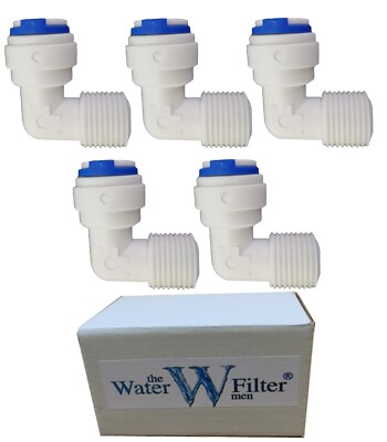 3/8" Thread Elbow x 10mm Water Filter Pipe Pushfit Water Filter ...