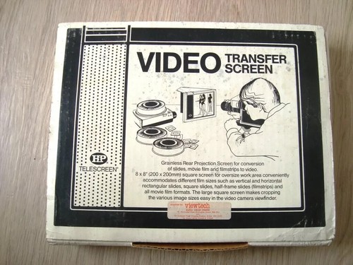 Vintage HP Telescreen Video Transfer Viewing Editing Screen Hudson ...