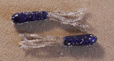 Crappie, Panfish Tube 1 Pack Of 15 Soft Plastic 1 3/4 in Salty Mini ...