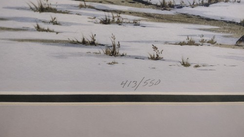 Don Fusco Amish Buggy Framed Picture,snow,farm,26x20! | eBay