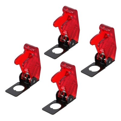 4 Pcs Round Switch Guard Cover Waterproof Toggle Automotive Switches ...