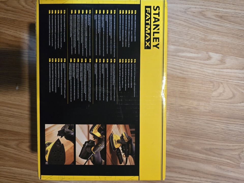 Stanley FatMax 120W Detail Sander with soft bag Brand New | eBay UK