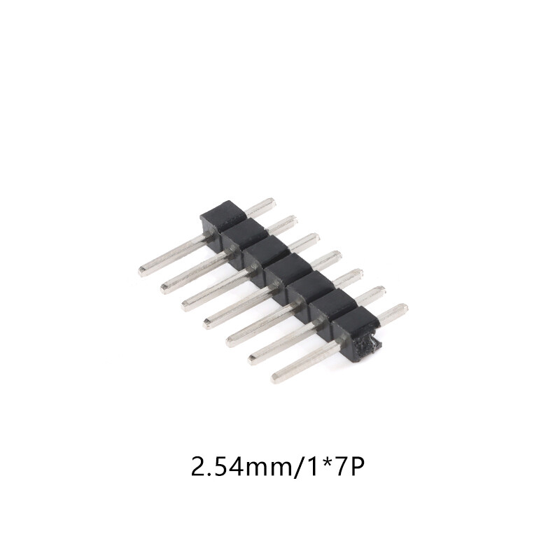 2.54mm Single Row Male 1~40P PCB Board Pin Header Connector Strip ...