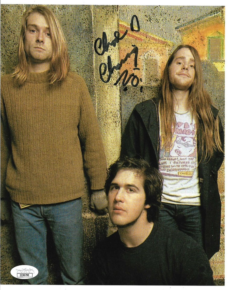 Chad Channing Authentic Signed 8x10 Photo Autographed, Nirvana, Drummer ...