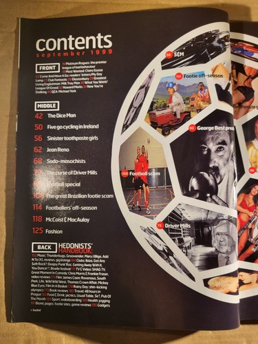 Loaded Magazine September 1999 (704) Janine Newberry Nell McAndrew | eBay