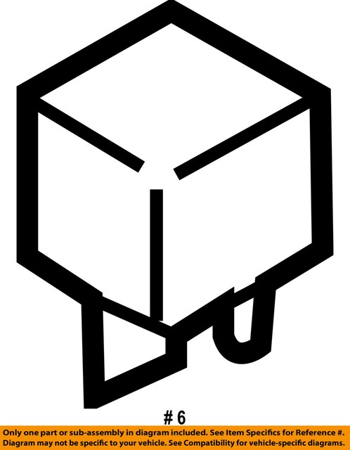 Subaru 82501AG120 Genuine OEM Factory Original Fan Relay for sale ...