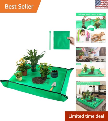 Portable Filtering Tray for Indoor Plants - 39.5" x 31.5" Mess-Free ...