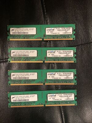 Crucial Technology 1GB DDR2 667 PC2-5300 DDR DIMM - CT12864AA667 For ...