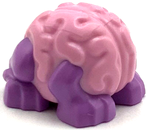 Lego New Intellect Devourer with Molded Bright Pink Brain Pattern ...