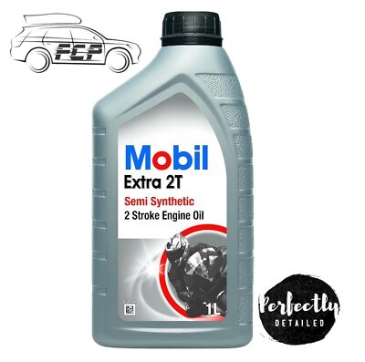Mobil Extra 2T 2 Stroke Semi Synthetic 1L API TC High Performance | eBay UK