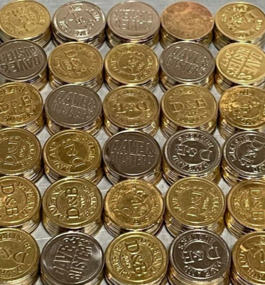 860 Mixed Dave & Busters Tokens Arcade Coins Game | eBay
