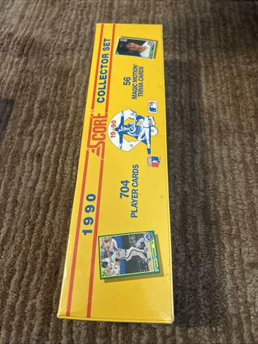1990 Score Complete Factory Sealed Set MLB Baseball 704 Cards Frank ...
