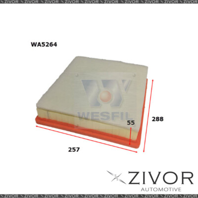 New WESFIL Air Filter For OPEL Insignia 2.8L V6 02/13-12/13 - WA5264 ...