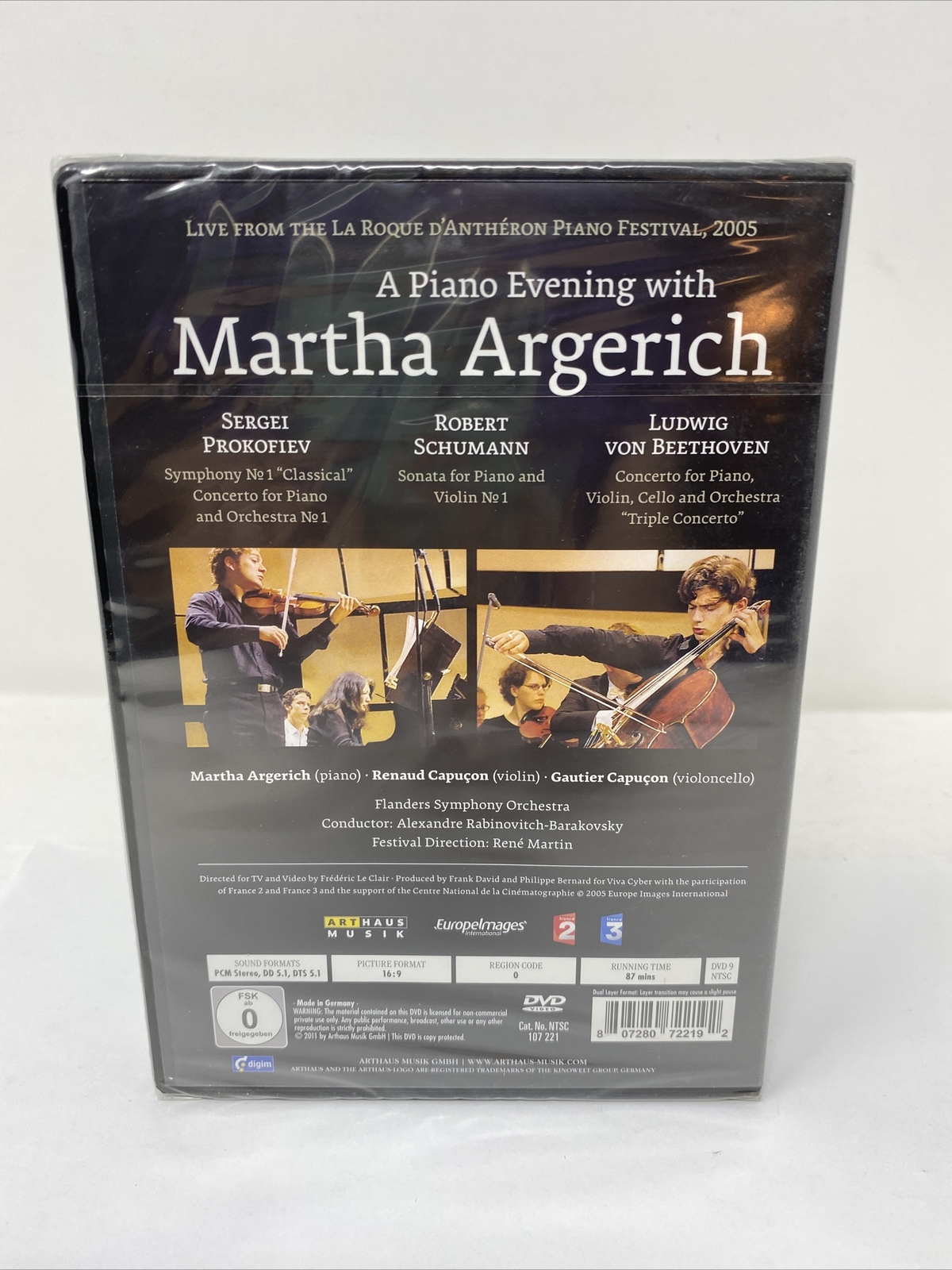 Martina Argerich - A Piano Evening With Martina Argerich (DVD, 2011 ...