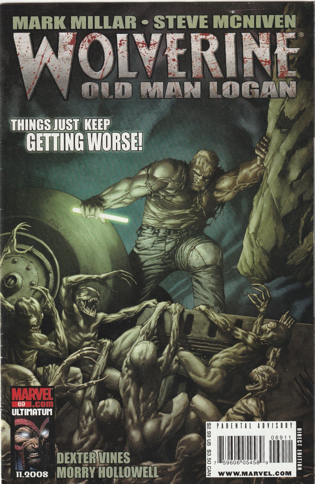 Wolverine (2009) #69 1st Print - Mark Millar - Steve McNiven - Marvel ...