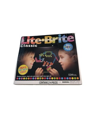 Lite-Brite Classic Game, 214 Pieces, Ages 3+ | eBay