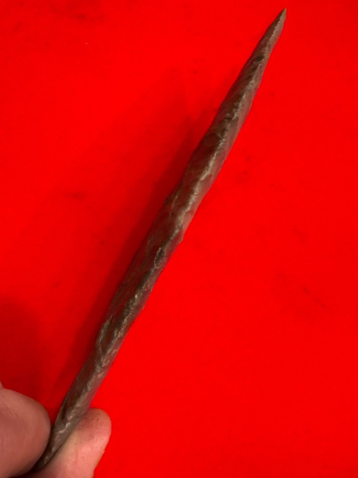 woodland archaic paleo turkey tail point knife arrowhead artifact | eBay