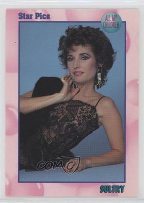 1991 Star Pics ABC Soaps All My Children Susan Lucci Erica Kane #67 p4g ...