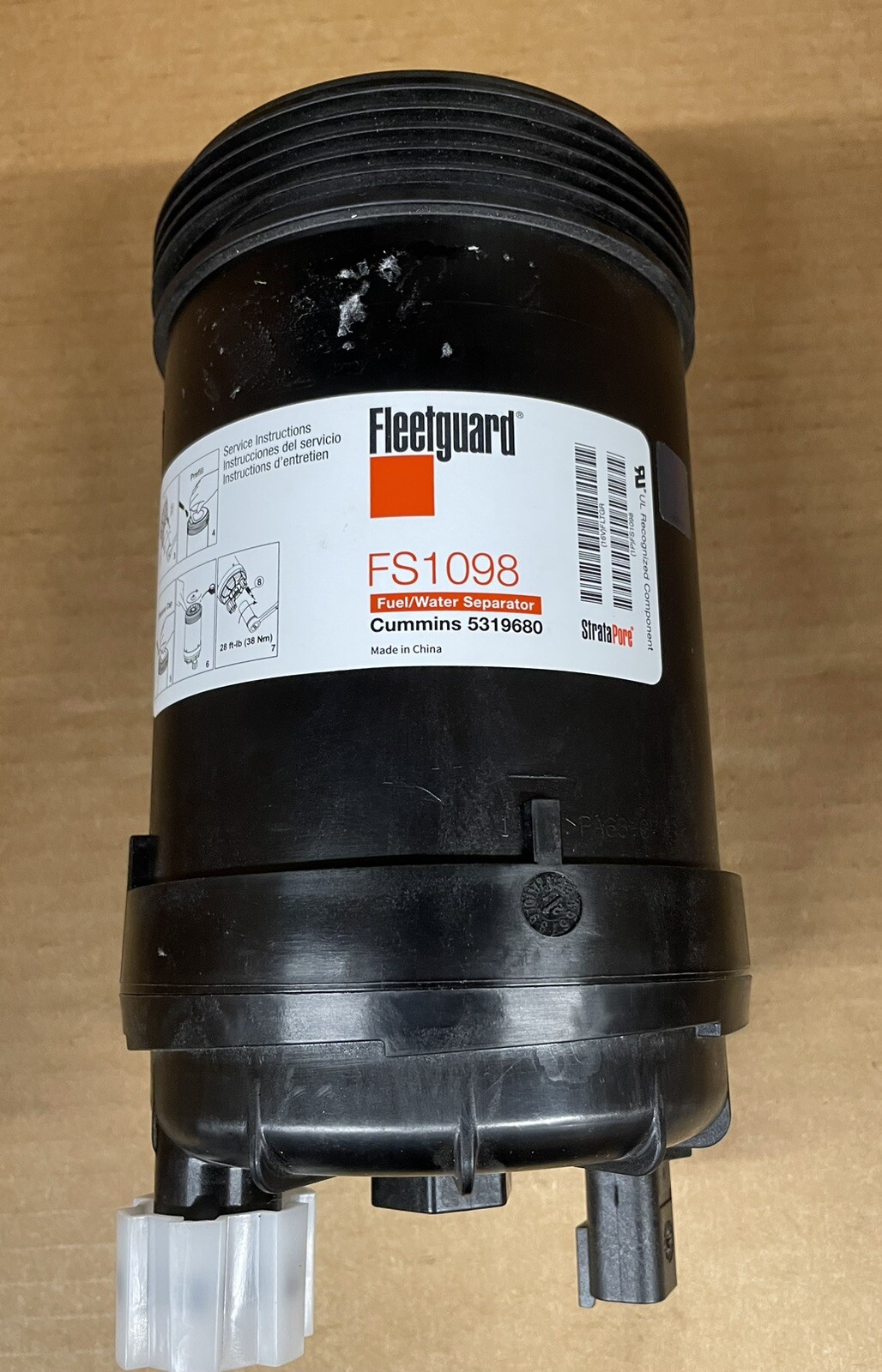 FLEETGUARD FS1098 - Fuel filter cross reference