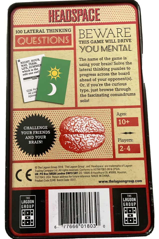 Headspace and What's the Word Card Game New 677666018030 | eBay