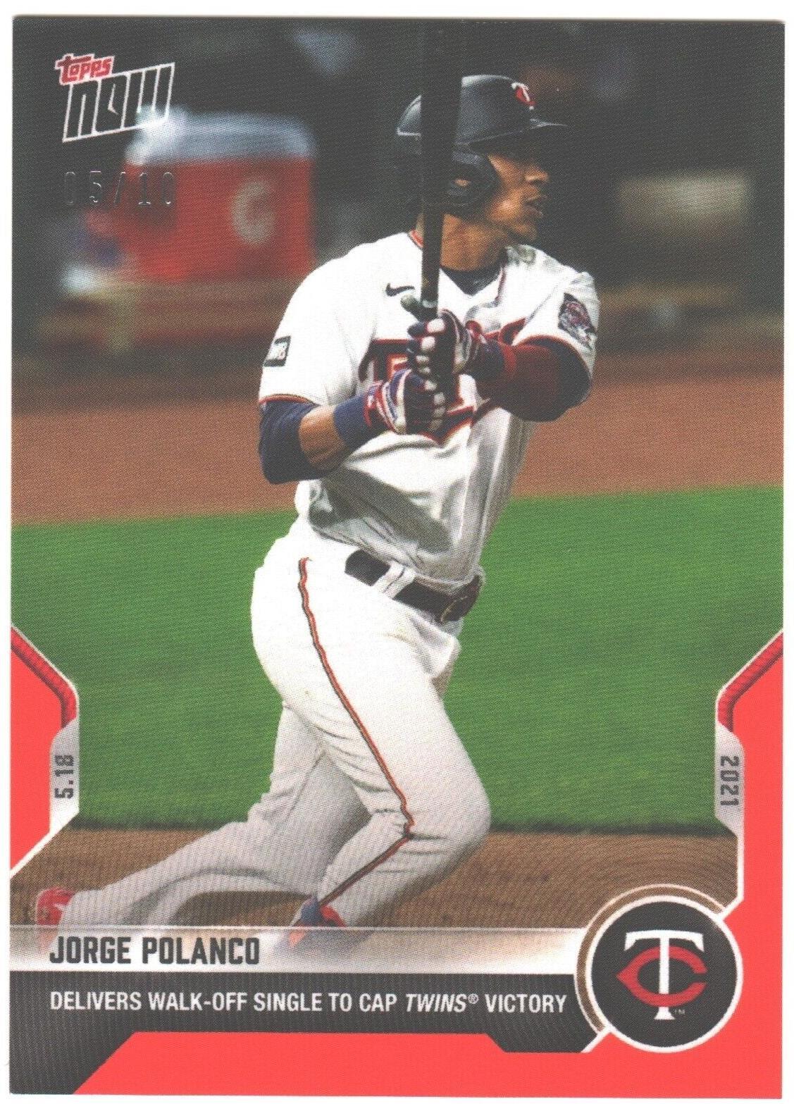 2021 Topps Now - Jorge Polanco #228 Red /10 for sale online | eBay