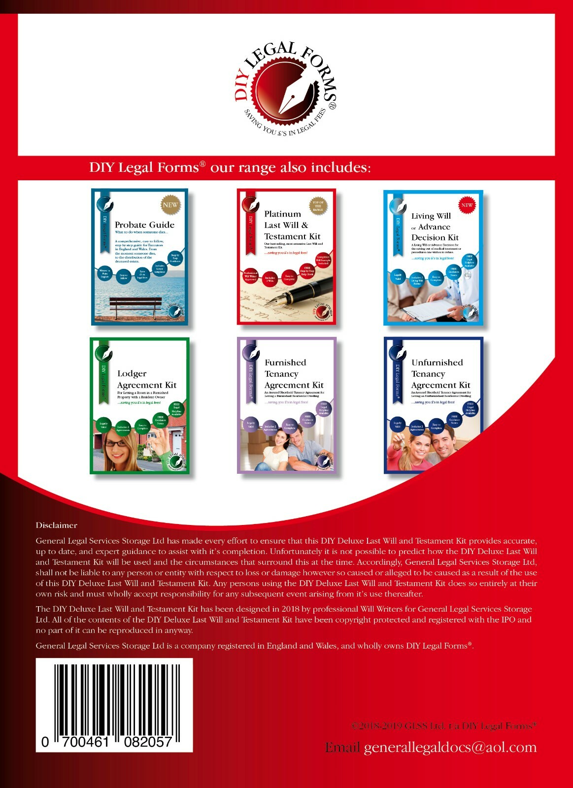 DELUXE LAST WILL AND TESTAMENT KIT 2024 Edition inc FREE HOW TO DO ...