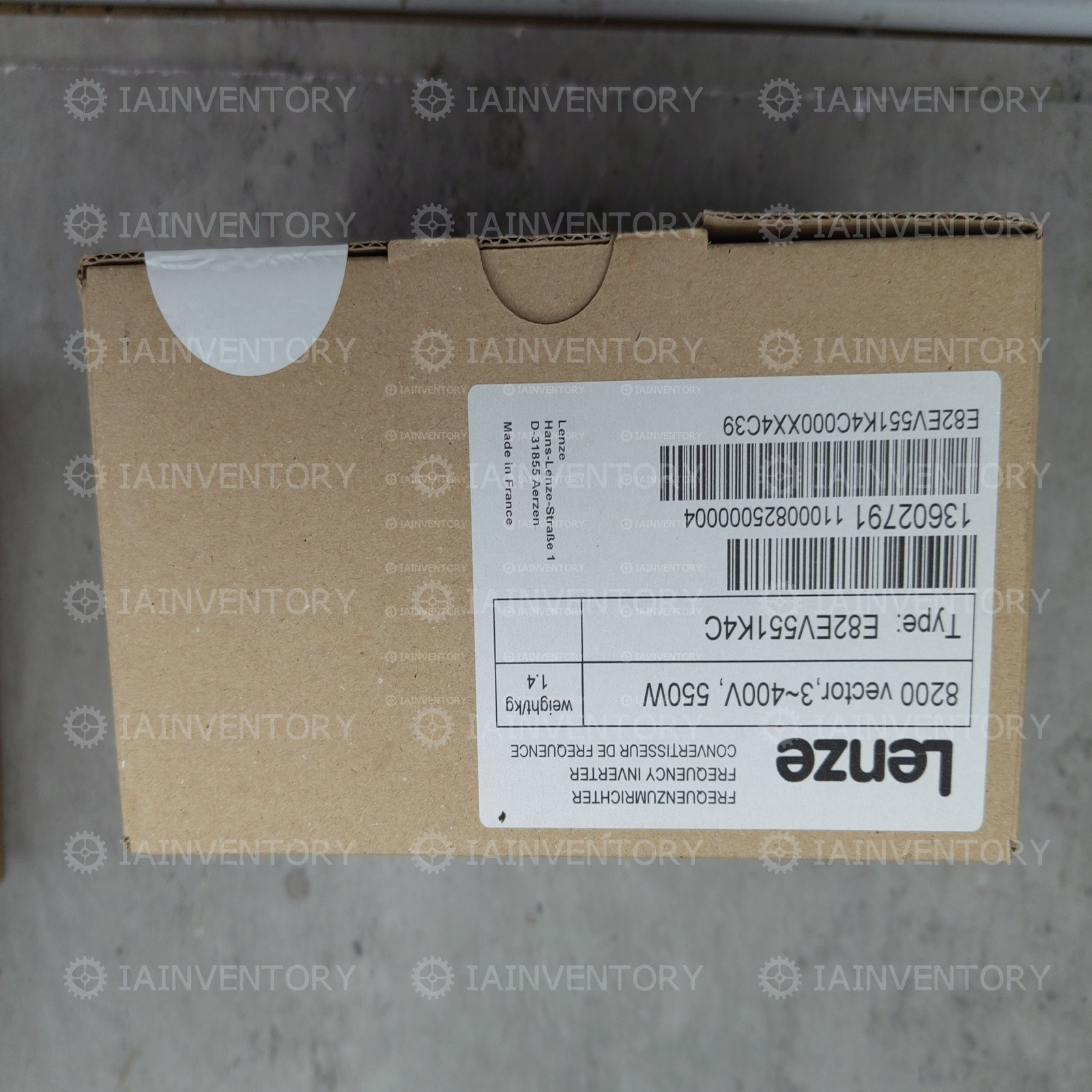 Lenze 8200 Vector Frequency Inverter E82EV551_4C Inverter E82EV551K4C ...