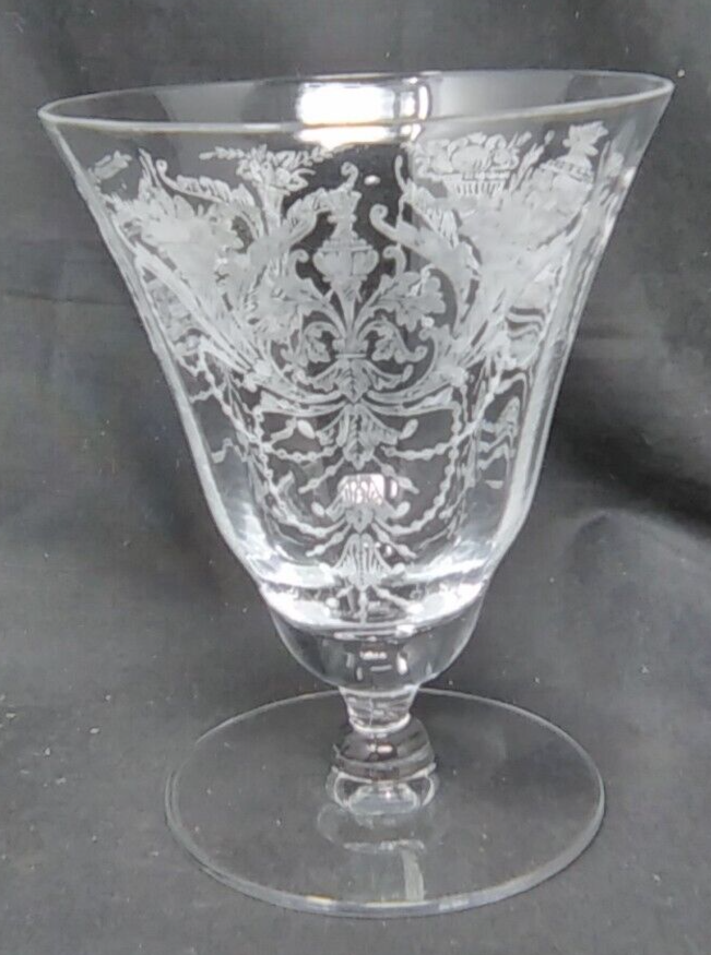 Set of 2 Morgantown Glass MILAN Oyster / Fruit Cocktail stemware ...