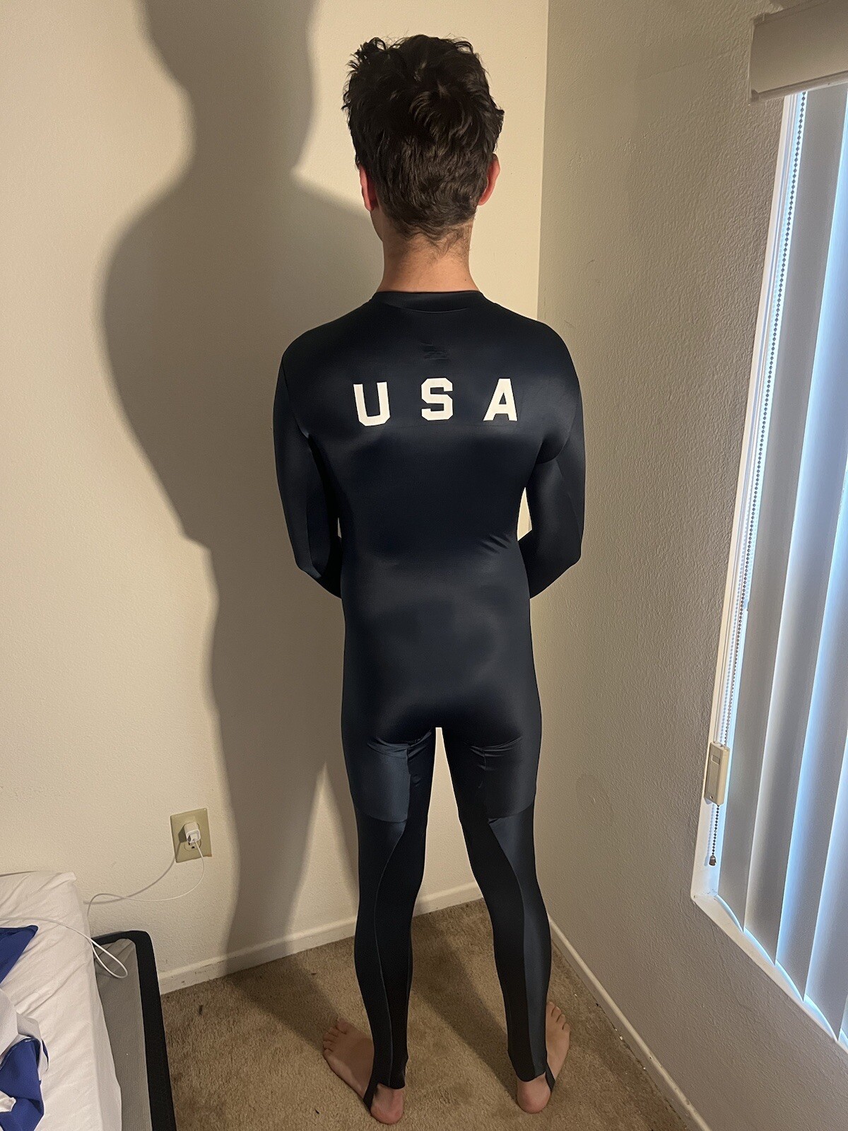 Nike Pro Elite XL Team USA FullBody Speed suit Skinsu… - Gem