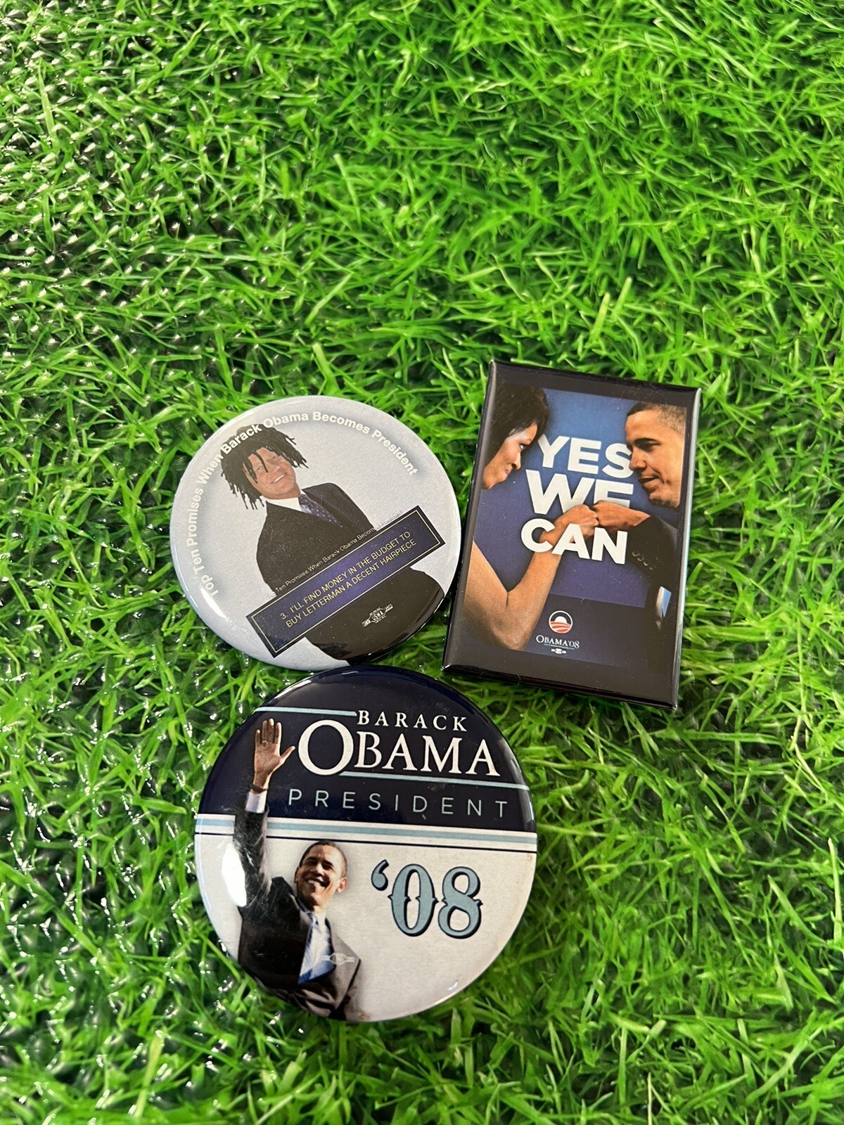 OBAMA Biden 2008 - Election Pins Buttons - Lot of 3 | eBay