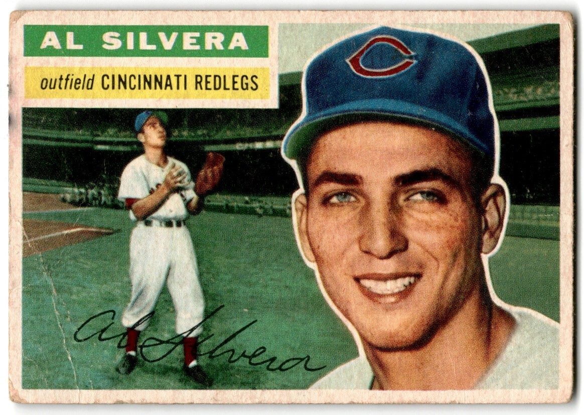 1956 Topps Al Silvera Set Builder in G/VG Cond "LOOK" Rookie Cincinnati ...