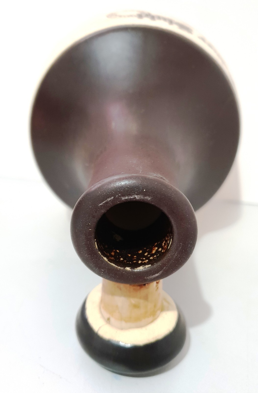 Vintage KAISER STUHL POTTERY PORT Clay Stoneware BOTTLE / JUG ...