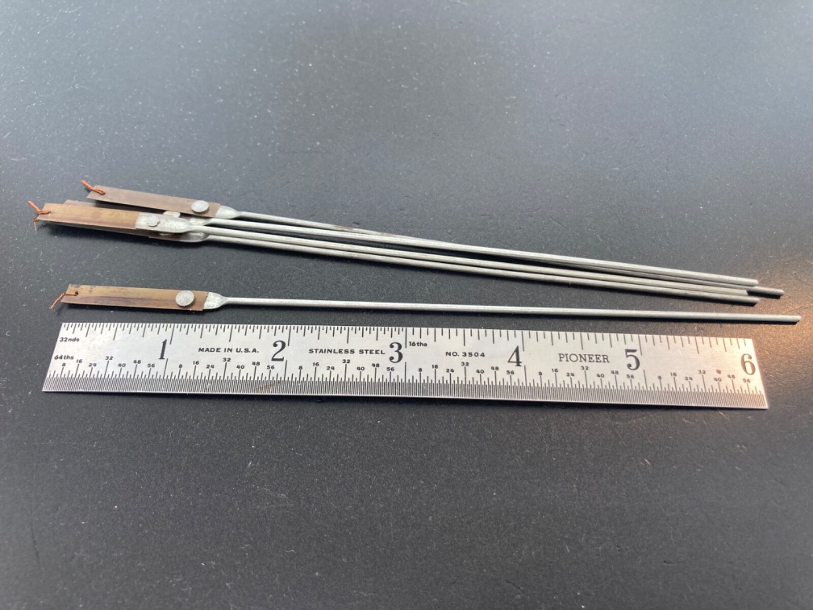 Antique Mantle Clock Pendulum Suspension Spring Rod 6 1/2" in Length ...