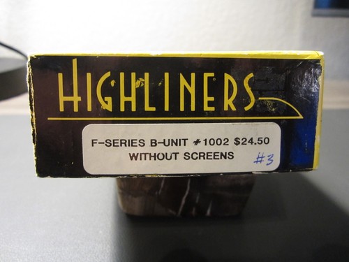 Highliners HO F Series B-Unit Shell Kit Lot #3 | eBay