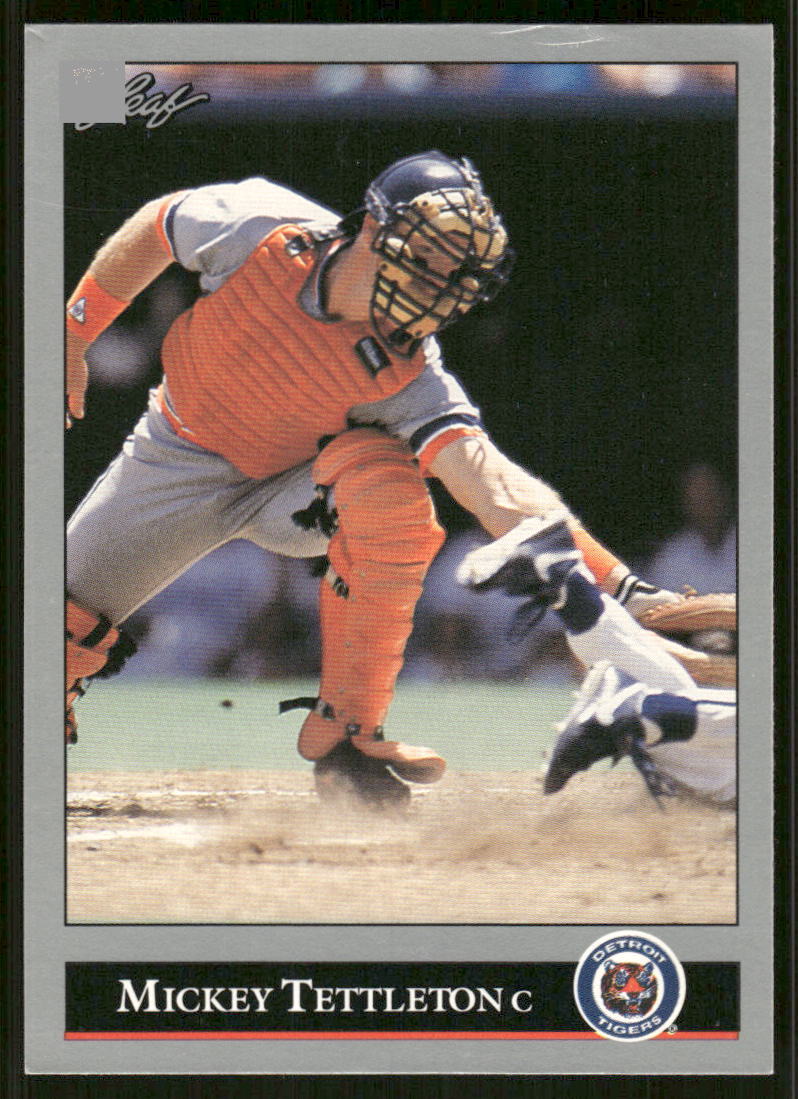 1992 Leaf #285a Mickey Tettleton | eBay