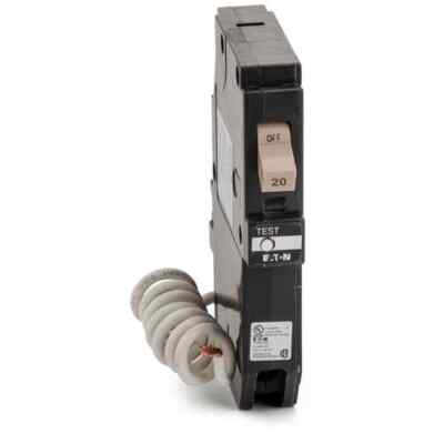 Cutler Hammer Eaton CH120GF 1 Pole 120 Volt 20 Amp Circuit Breaker ...