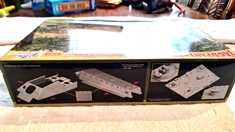 Dragon Jagdpanther Sd.Kfz.173 Ausf.G1 Early Pro w/Zimmerit 1/35 #6494 ...