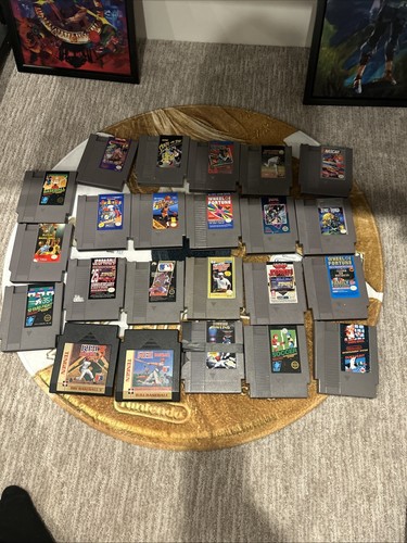 NES Game Lot Huge Bundle 23 Games Cart Only | eBay