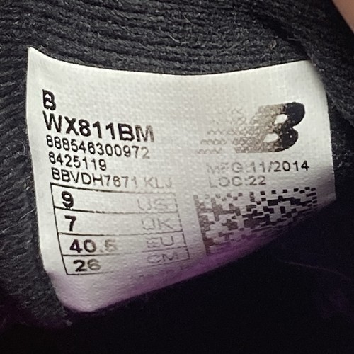 New Balance Woman Sz 9 Multi Color Stripe 811 Fantom Tape Running Shoes ...