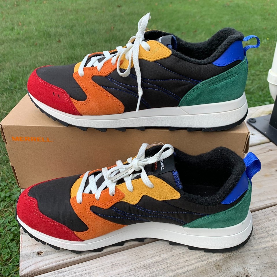 Merrell Alpine 83 Sneakers Mens Multi Color Suede Retro Sport Shoes ...