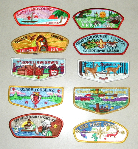 10 VINTAGE CLOTH SCOUTING PATCHES | eBay