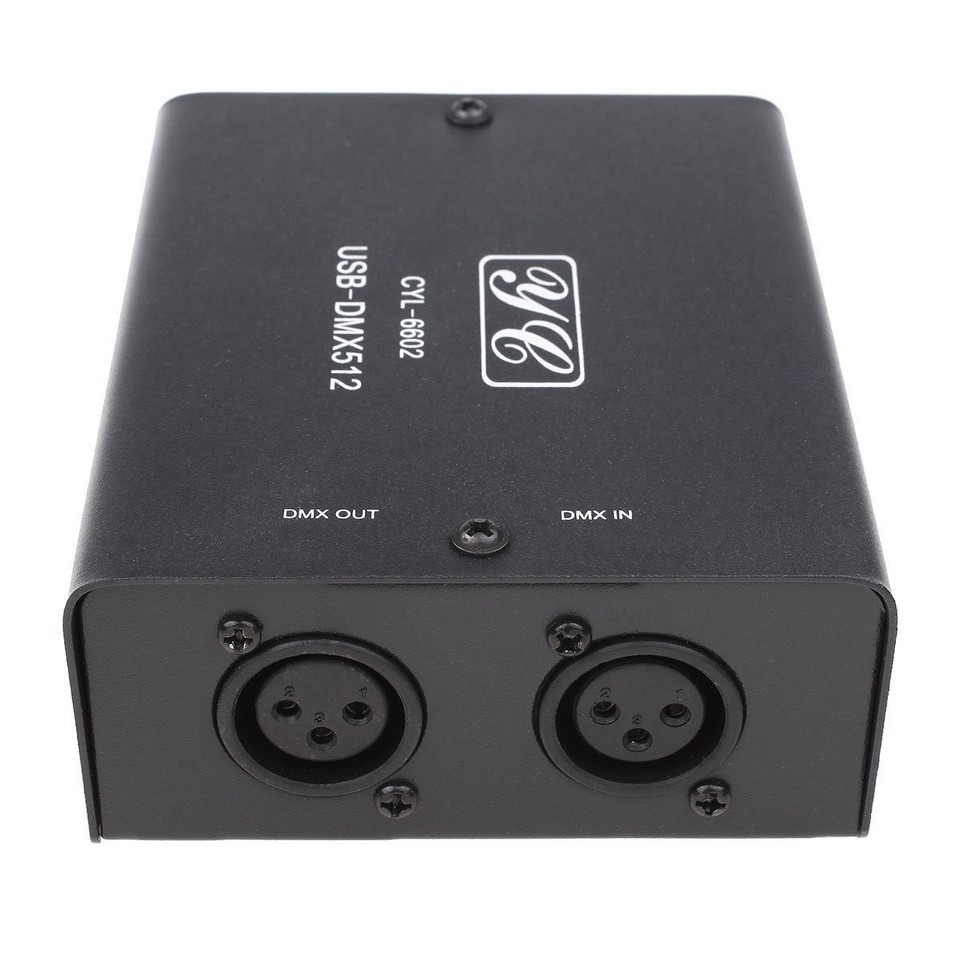 New USB DMX512 512CH CYL-6602 512-Channel Lighting Controller For LED ...