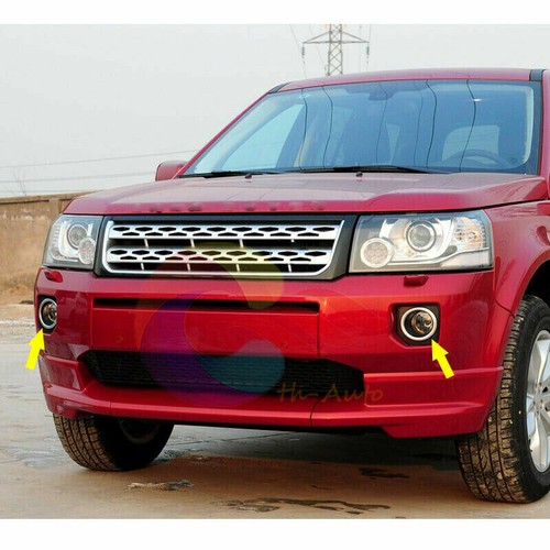 1 Pair Front Bumper Foglight Covers LR040784 For Land Rover LR2 L359 ...