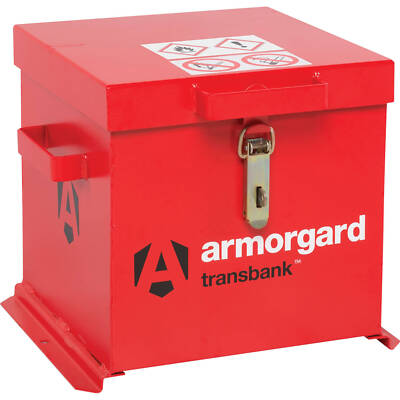 Armorgard Transbank Hazardous Goods Secure Storage Box 430mm 415mm ...