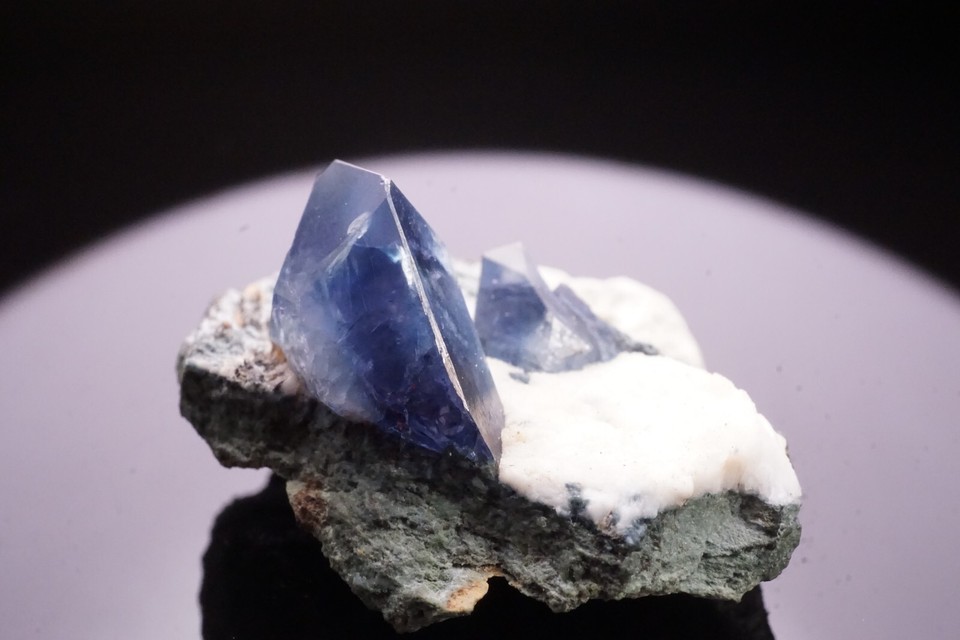 SUPERB Benitoite Crystal CALIFORNIA STATE GEM MINE, CALIFORNIA | eBay